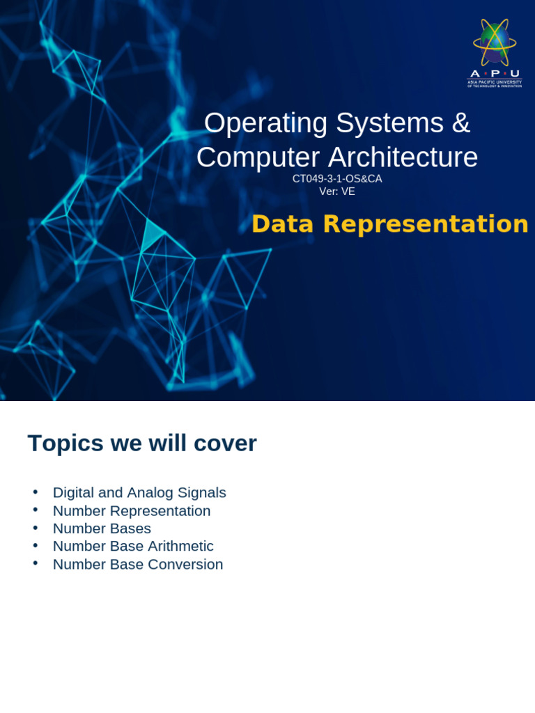 03 Data Representation | PDF