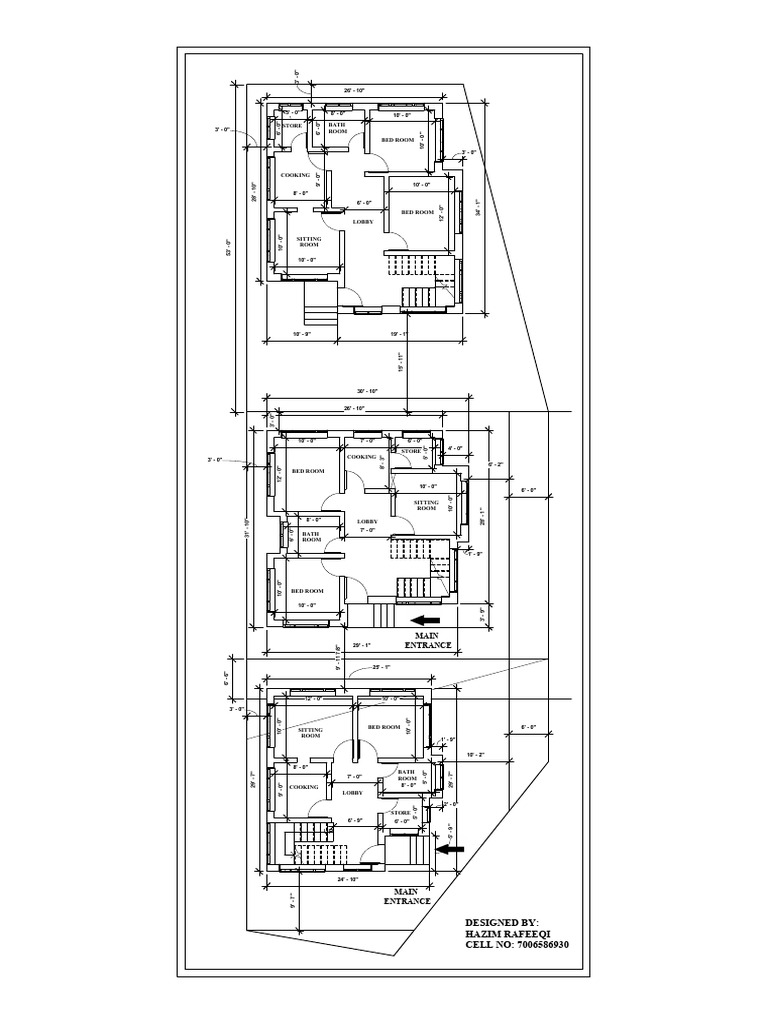 Detailed Room Dimensions Layout | PDF