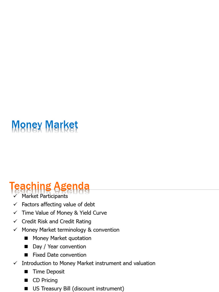 2 MoneyMarket | PDF