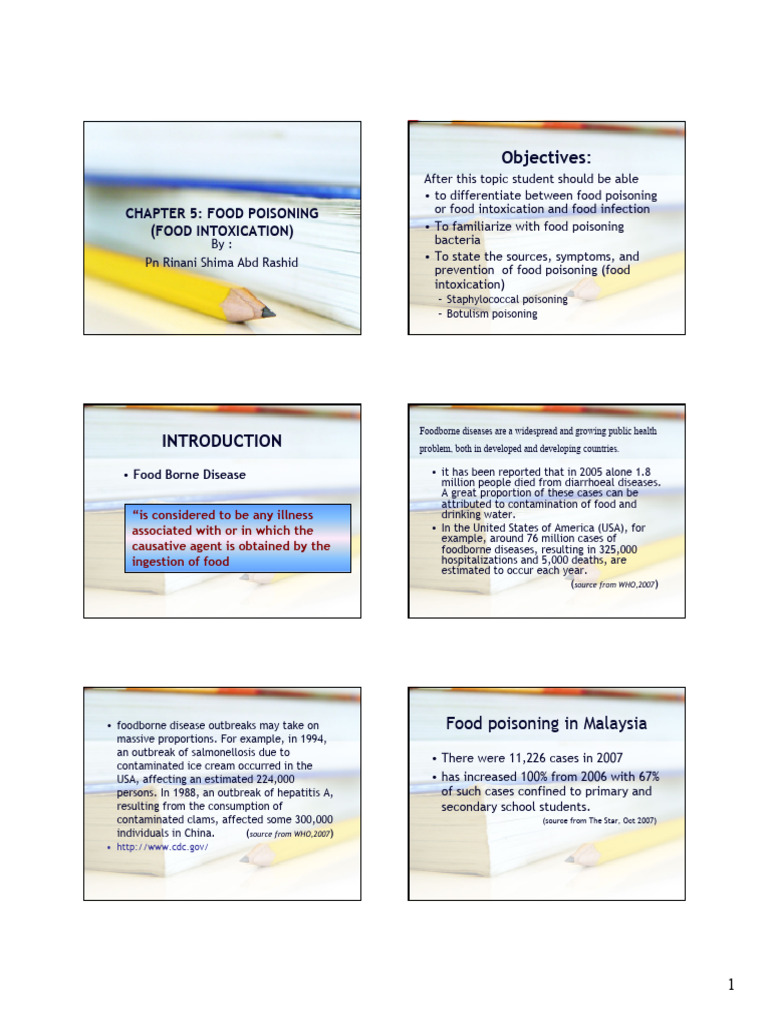 Food Intoxication | PDF