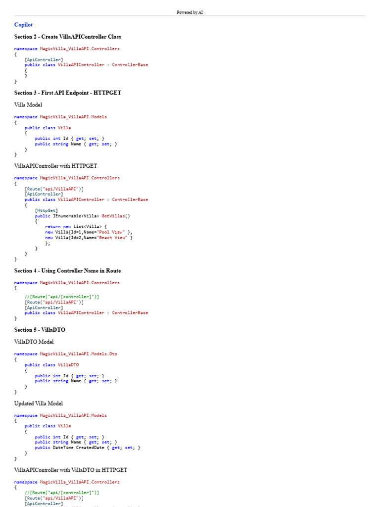 Api - Section 2 | PDF