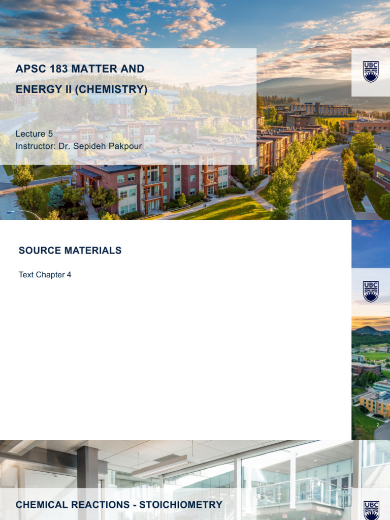 APSC-183-Lecture 5 | PDF