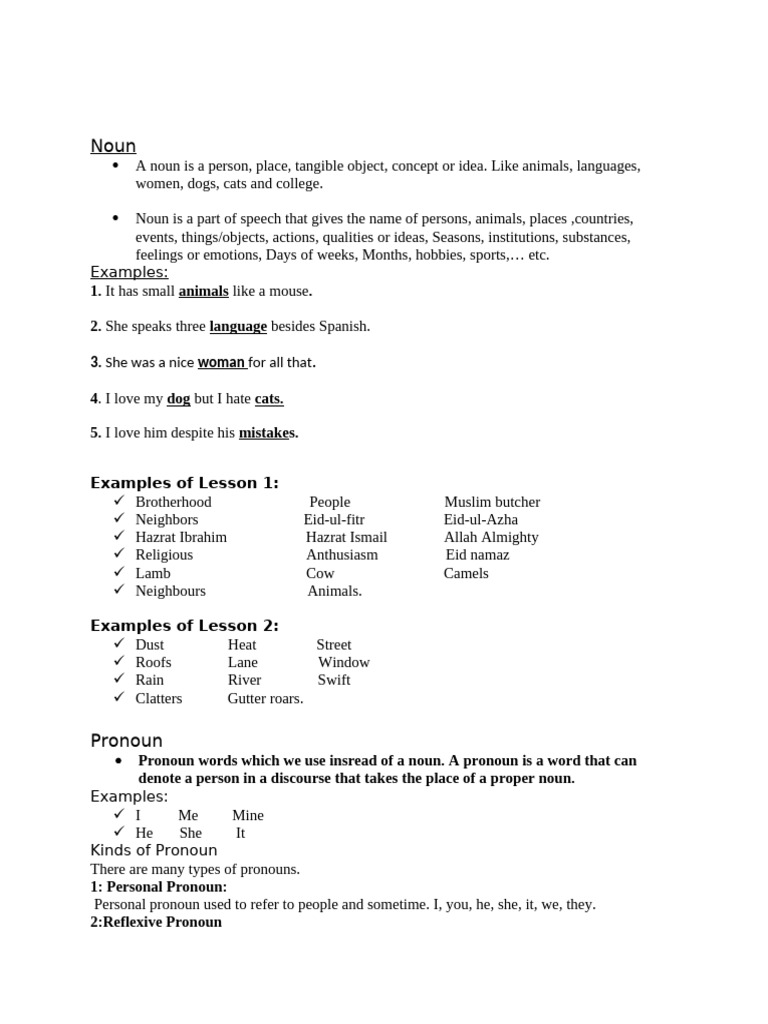 1st Semester English | PDF