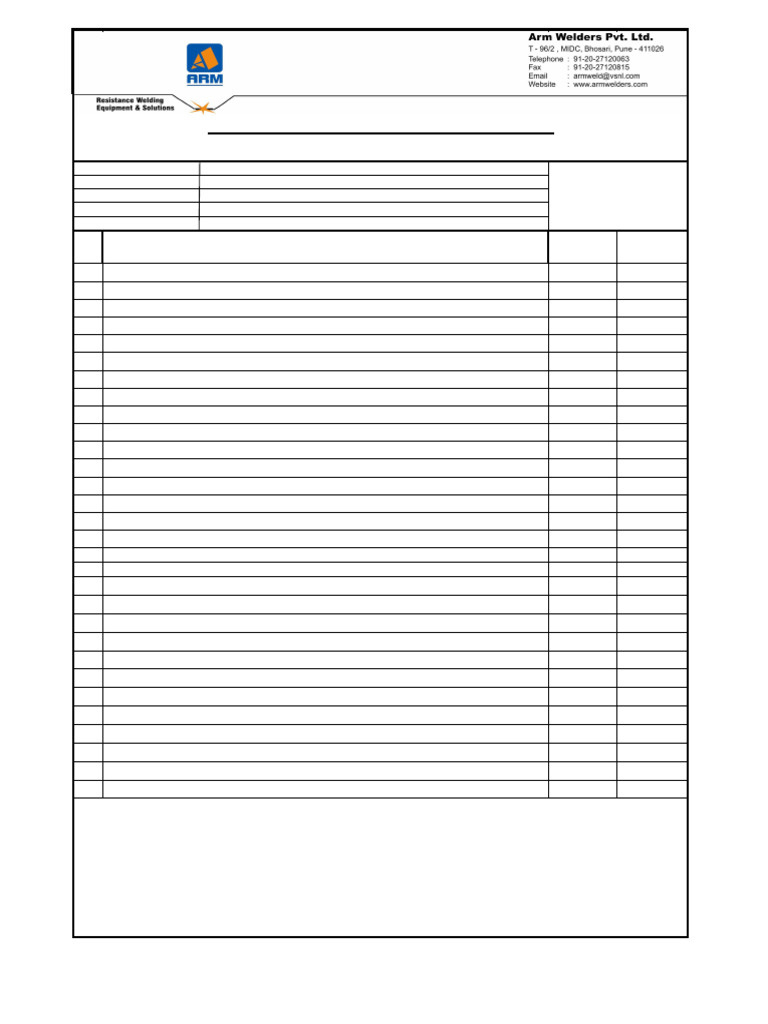 Stationary Machine Inspection Report | PDF | Mechanical Engineering ...