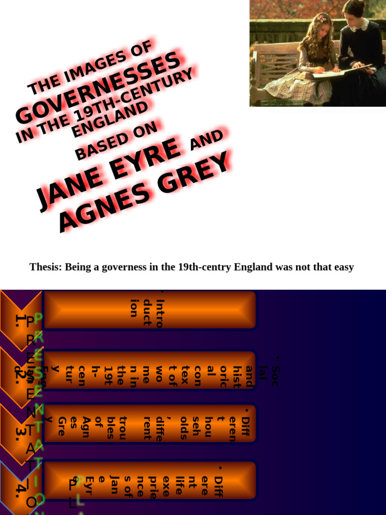 THE IMAGES OF GOVERNESSES IN THE 19TH-CENTURY ENGLAND BASED ON JANE ...