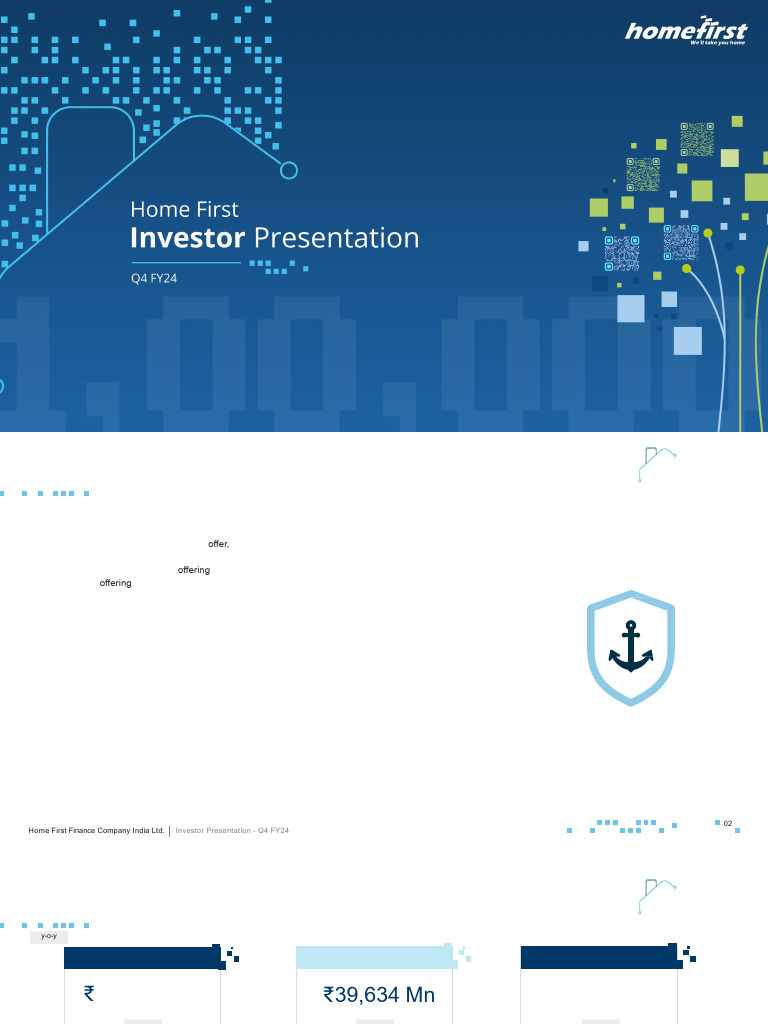 HomeFirst Investor Presentation Q4FY24 | PDF | Business | Economies
