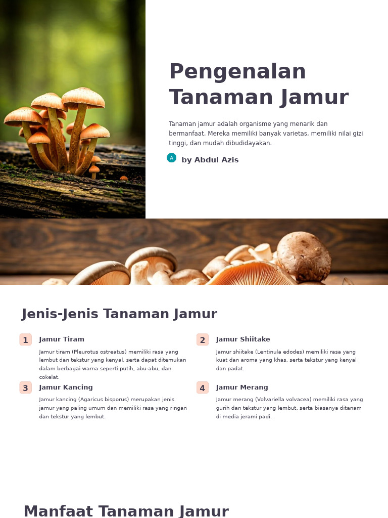 Pengenalan-Tanaman-Jamur | PDF