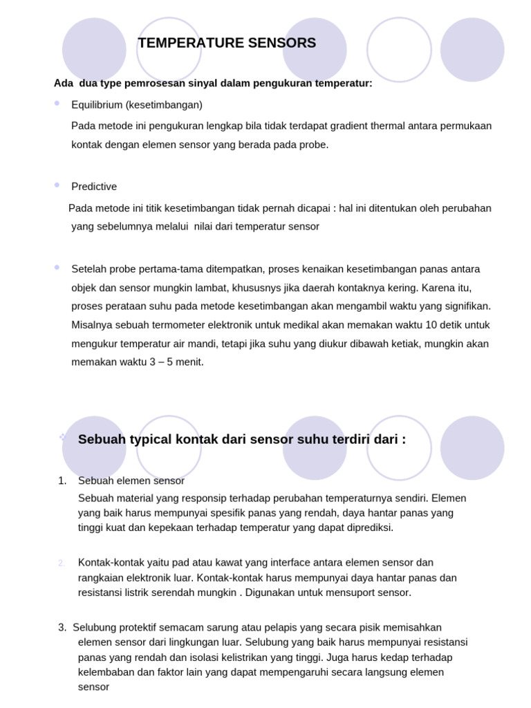 Thermo Sensor | PDF