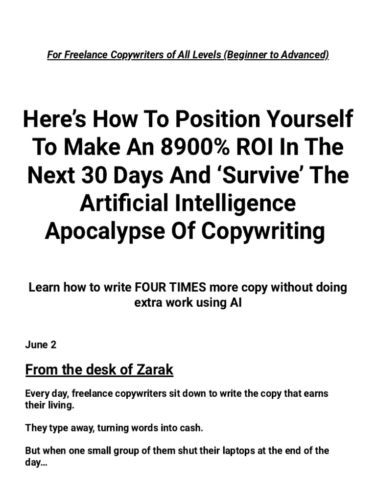 Zarak Ai | PDF