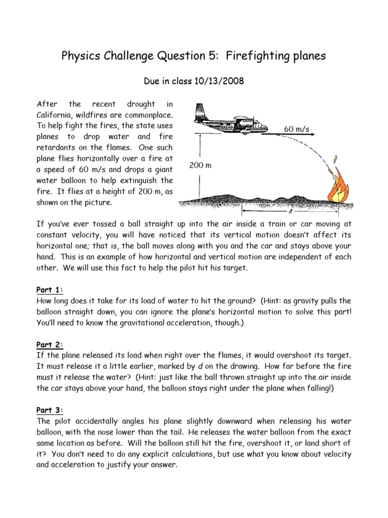 Firefighting Planes | PDF