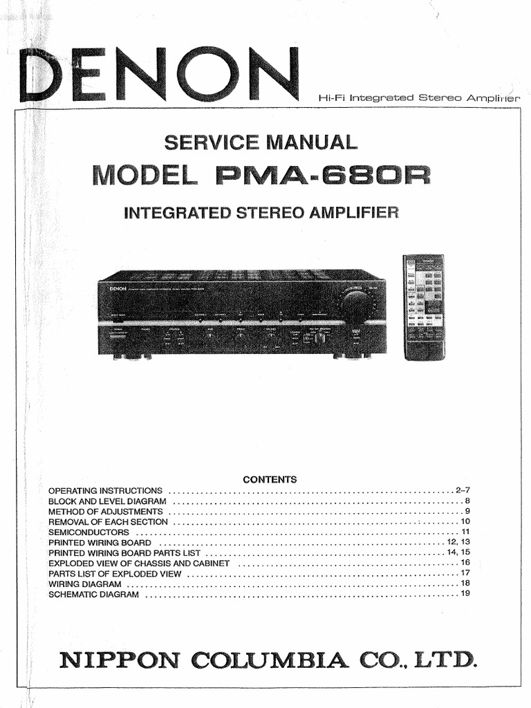 Pma 680R | PDF