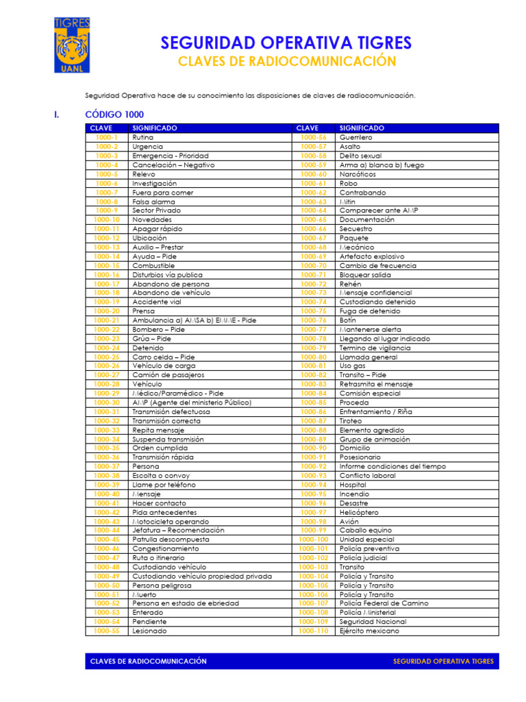 Claves Radiocomunicación Seguridad Operativa Ap2024 | PDF