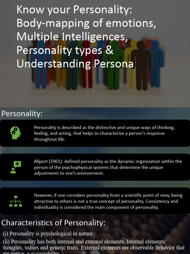 Understanding Personality Dynamics | PDF | Emotions | Feeling