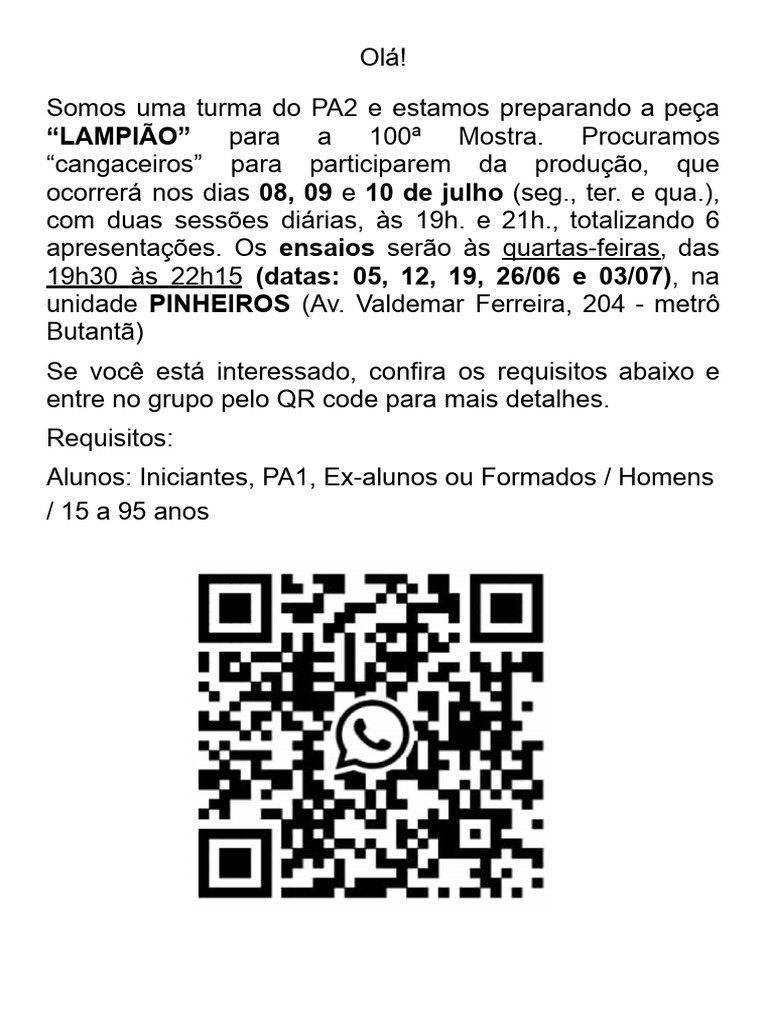 Chamado Coro Copy2 | PDF Chamado Coro Copy2 | PDF