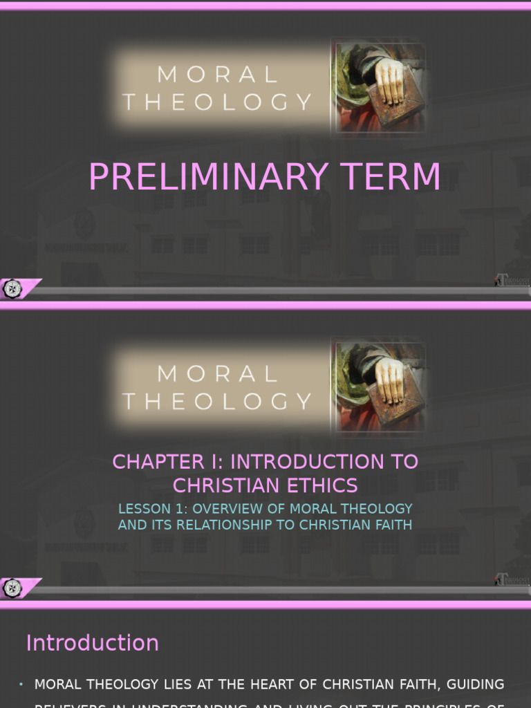 THEO I Moral Theology. New | PDF | Christian Ethics | Morality