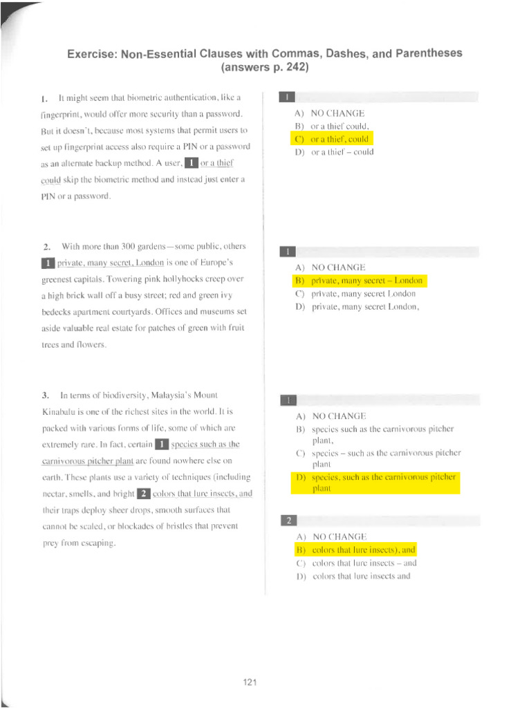 Essential Vs Non Essential 2 | PDF