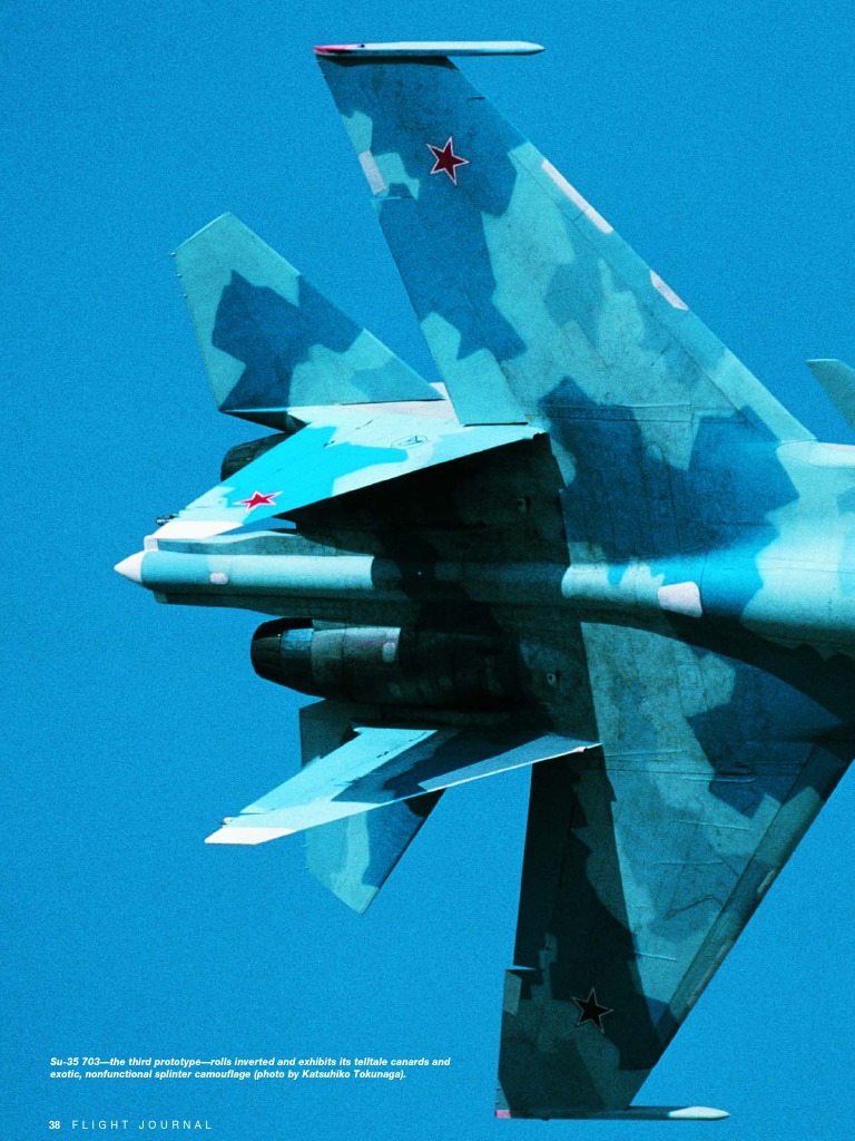 SUKHOI Su-35 | PDF | Fighter Aircraft | Aeronautics