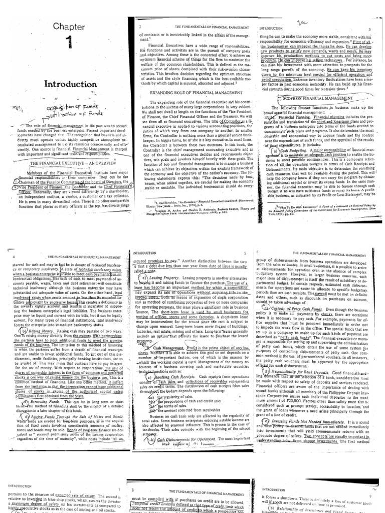 FM101 Chapter 1 3 | PDF