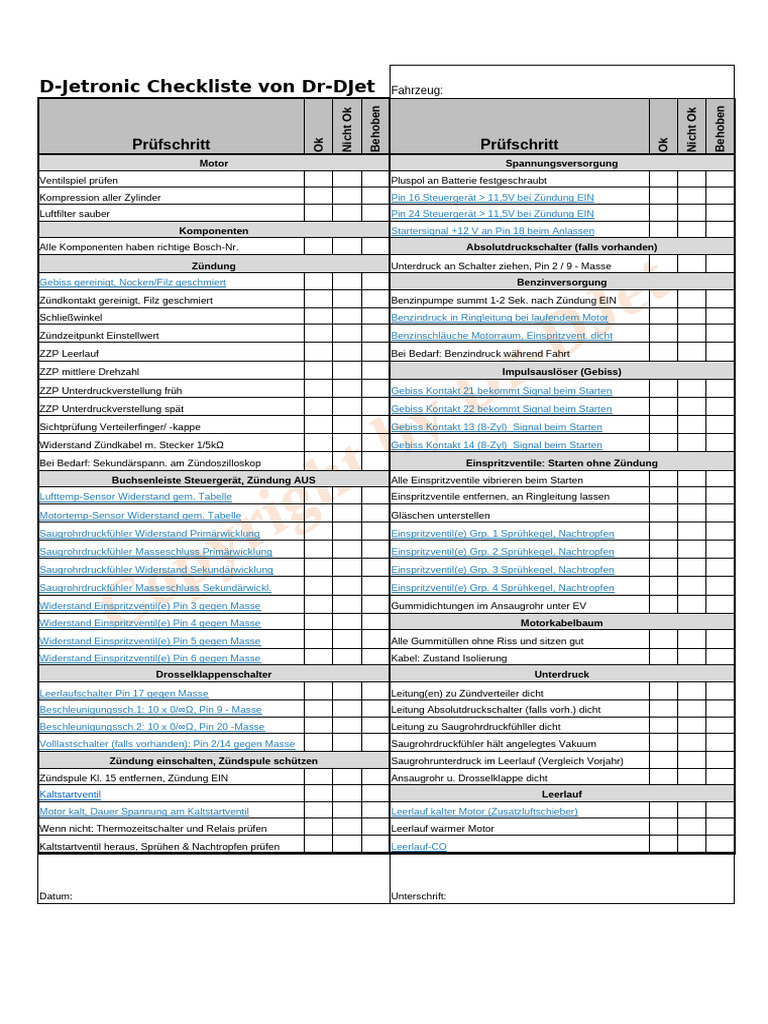 Checkliste 12 DE | PDF