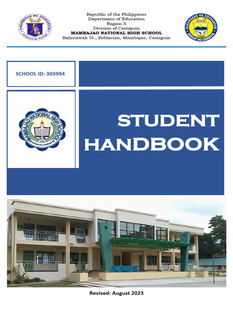 Students Handbook Revised 2023 | PDF