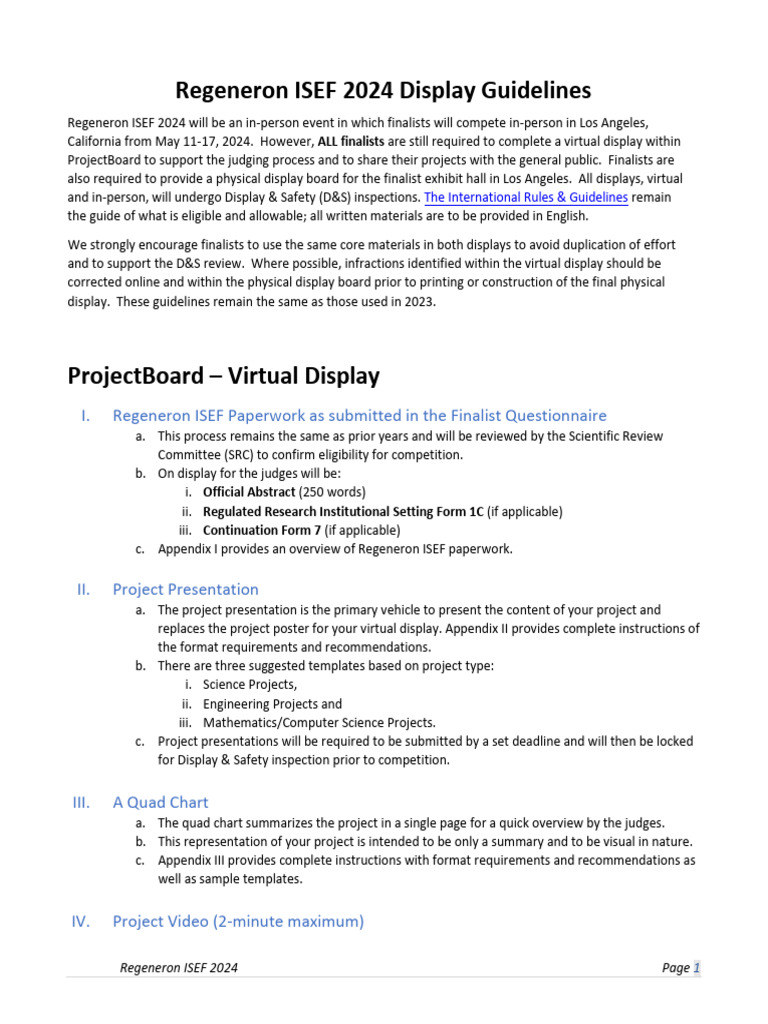 Project-Material-Guidelines | PDF