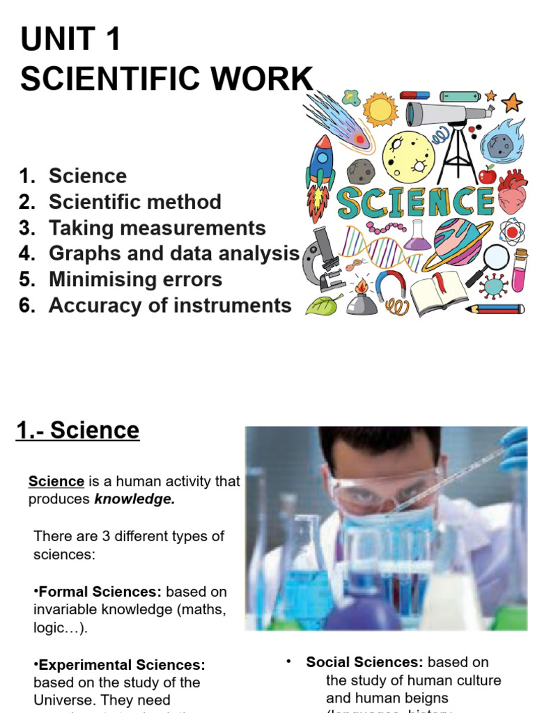 SCIENTIFIC WORK Presentation | PDF