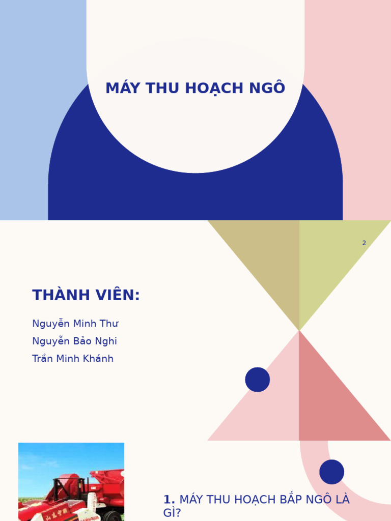 Máy Thu Ho CH Ngô | PDF