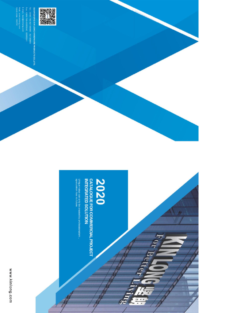 2020 Catalogue For Commercial Project Integrated Solution | PDF