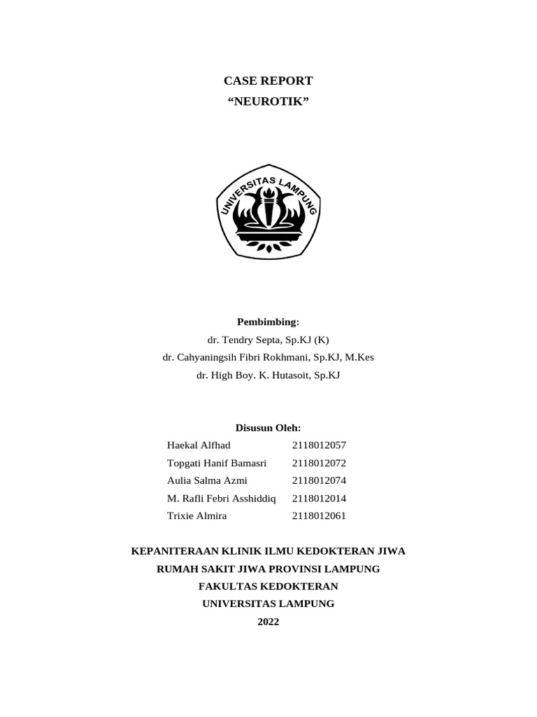 Case Report GAD | PDF