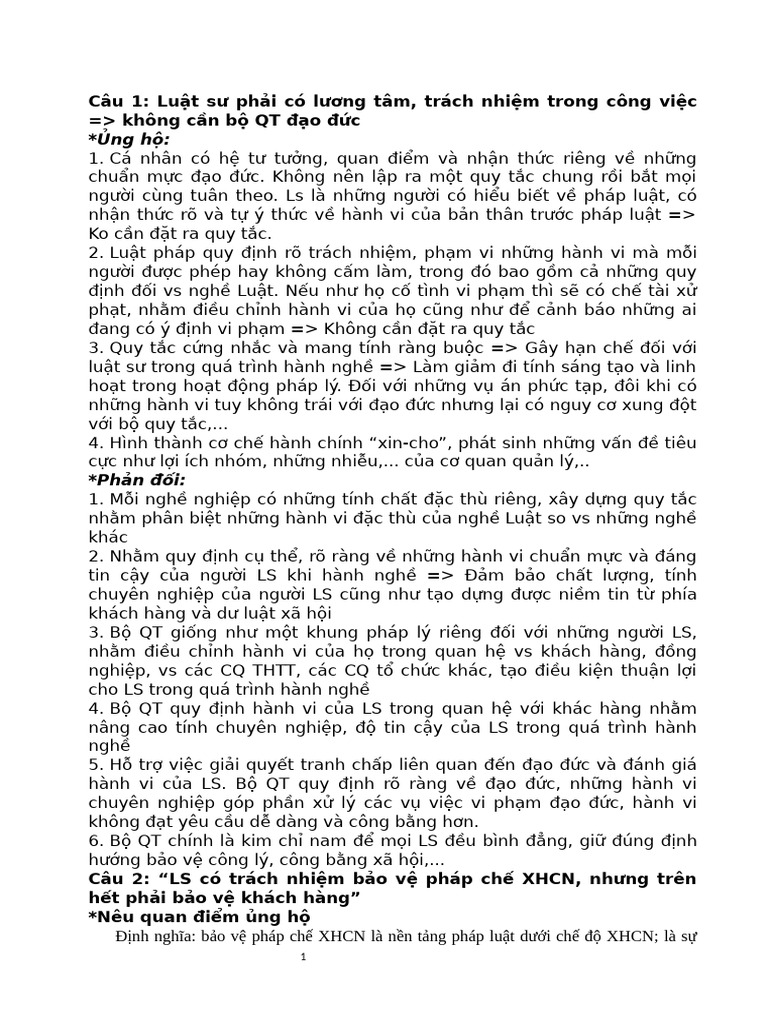 Đề Cương LS2 | PDF