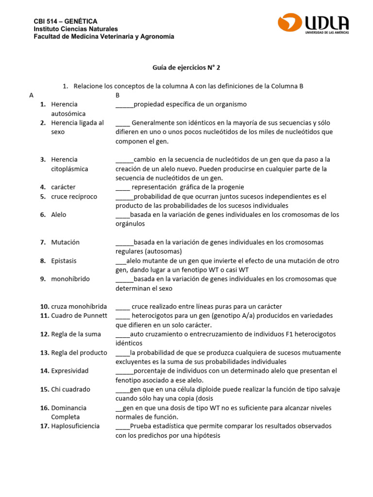 Guía de Ejercicios - 2 - 202320 | PDF