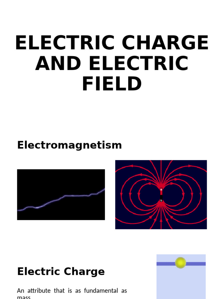 1 Electric Charge | PDF