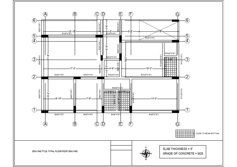 Murthy 3BHK Typical Beam Shuttering DWG | PDF