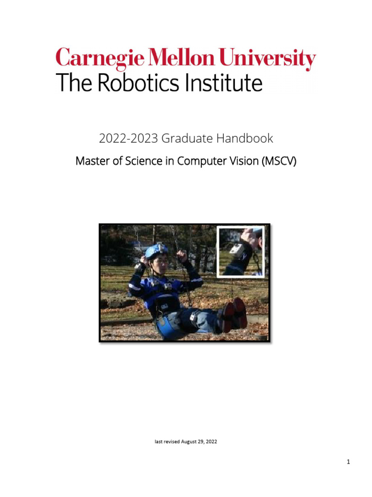 MSCV Handbook - 2022 1 | PDF