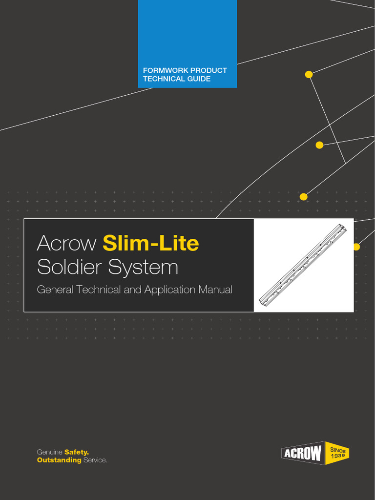 Acrow Slim Lite Soldier System | PDF | Nut (Hardware)