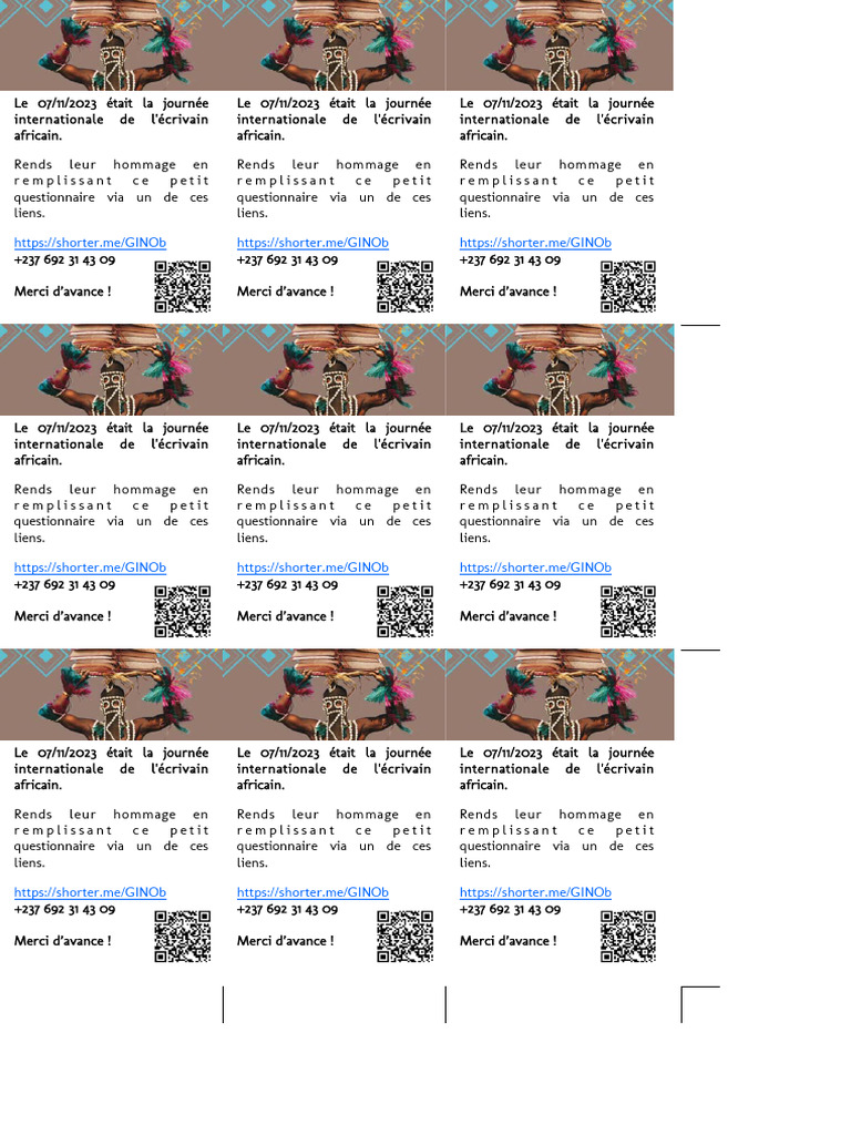 Survey Card | PDF