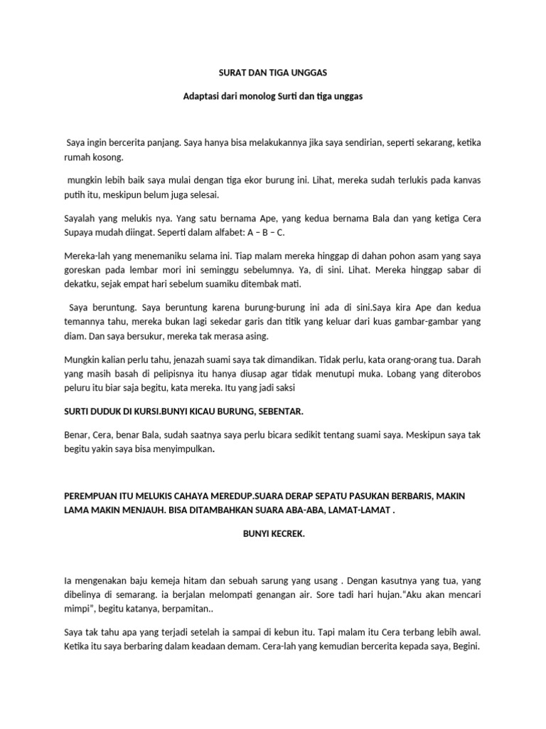 SURTI DAN TIGA-WPS Office | PDF SURTI DAN TIGA-WPS Office | PDF
