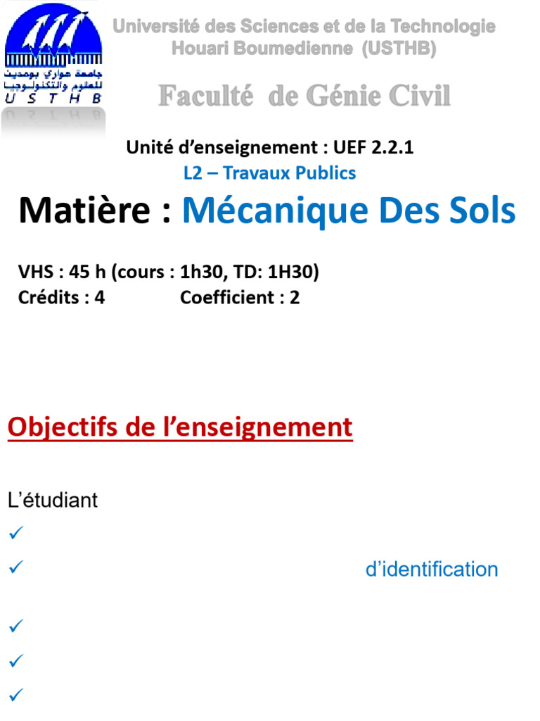 Chapitre 1 Et 2 - L2-TP-MDS - 2 LICENCE GC 2021 - 2022 | PDF