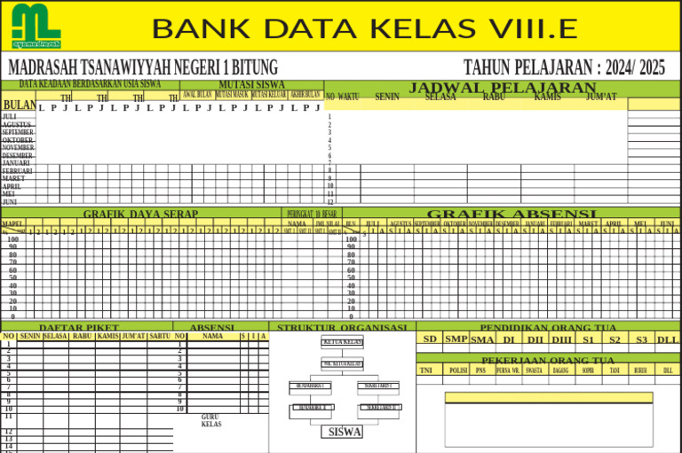 Bank Data Kelas A1 | PDF