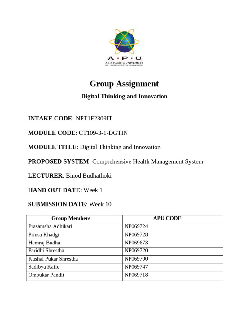 Digital Assignment Final | PDF