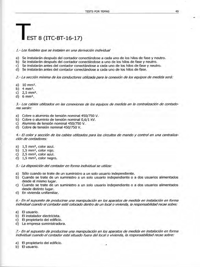 Test 8 ITC BT 16-17 | PDF