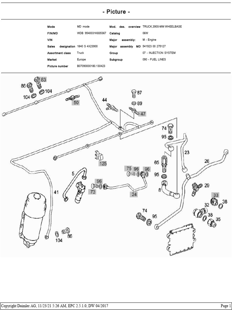 Fuel Line 1 Draw | PDF