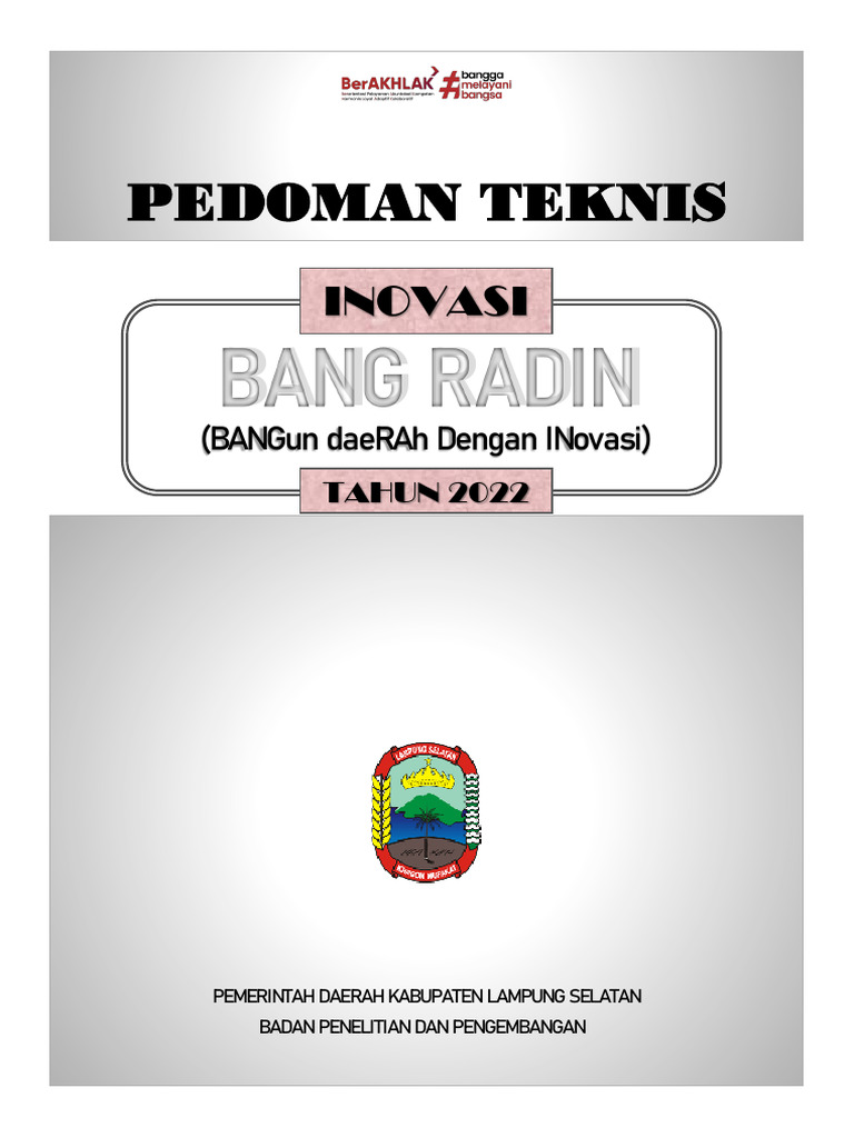 Pedoman Teknis Contoh | PDF