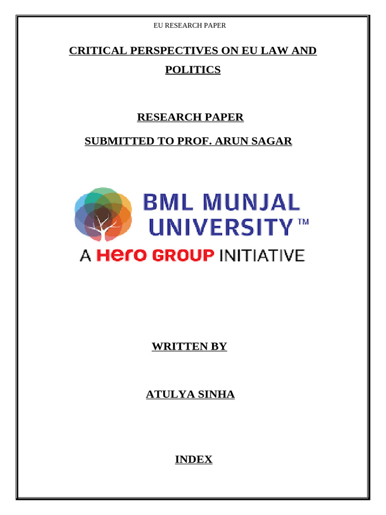 Atulya Sinha (Topic - Disability) | PDF