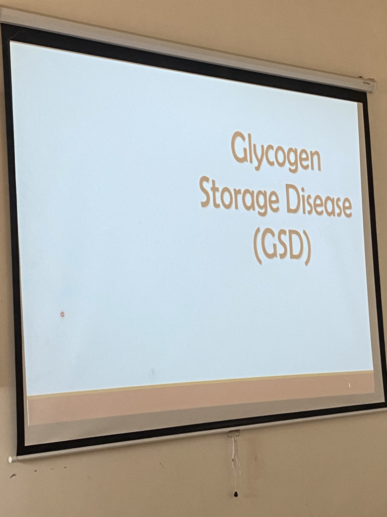 Glycogen Storage Disease (GSDS) | PDF