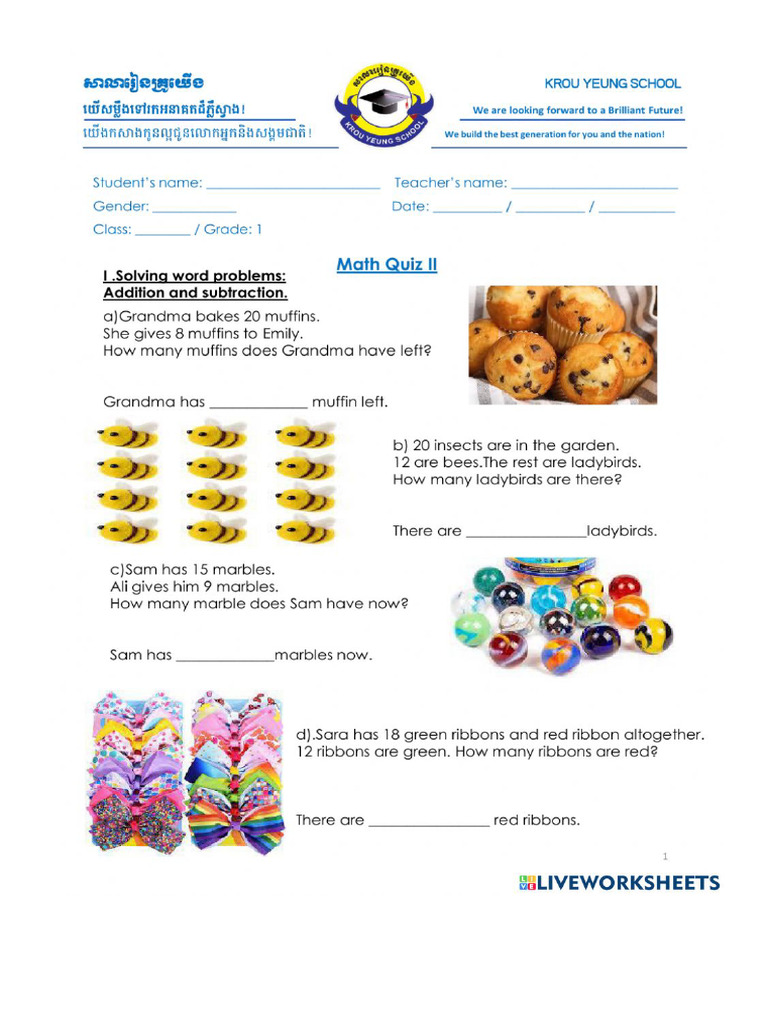 Math QuizII Quarter 4 (Printed) | PDF