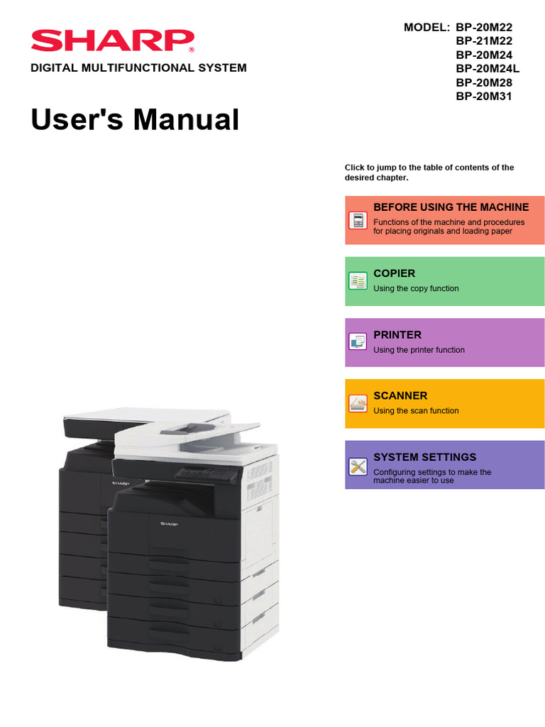 Copier MACHINE USER MANUAL | PDF