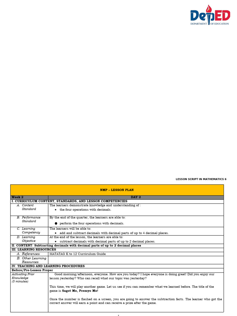 2024 LS G6 NMP Q1 W2 D2 | PDF