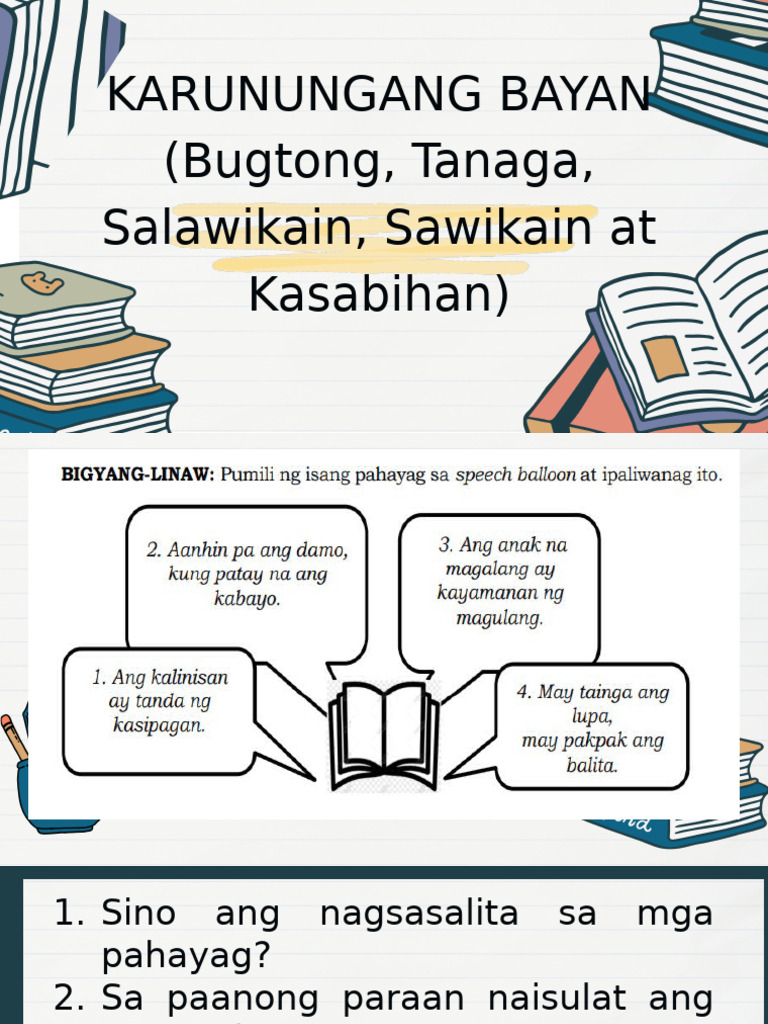 FIl 7 L3 Q1 MATATAG | PDF