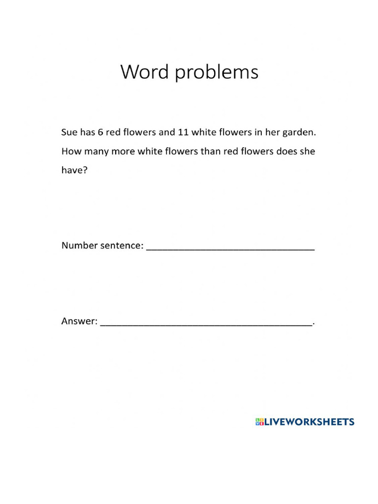 Word Problems - 16 | PDF